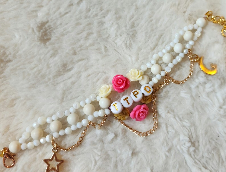 TTPD Friendship Bracelet, Taylor Swift Bracelet, the Tortured Poets ...