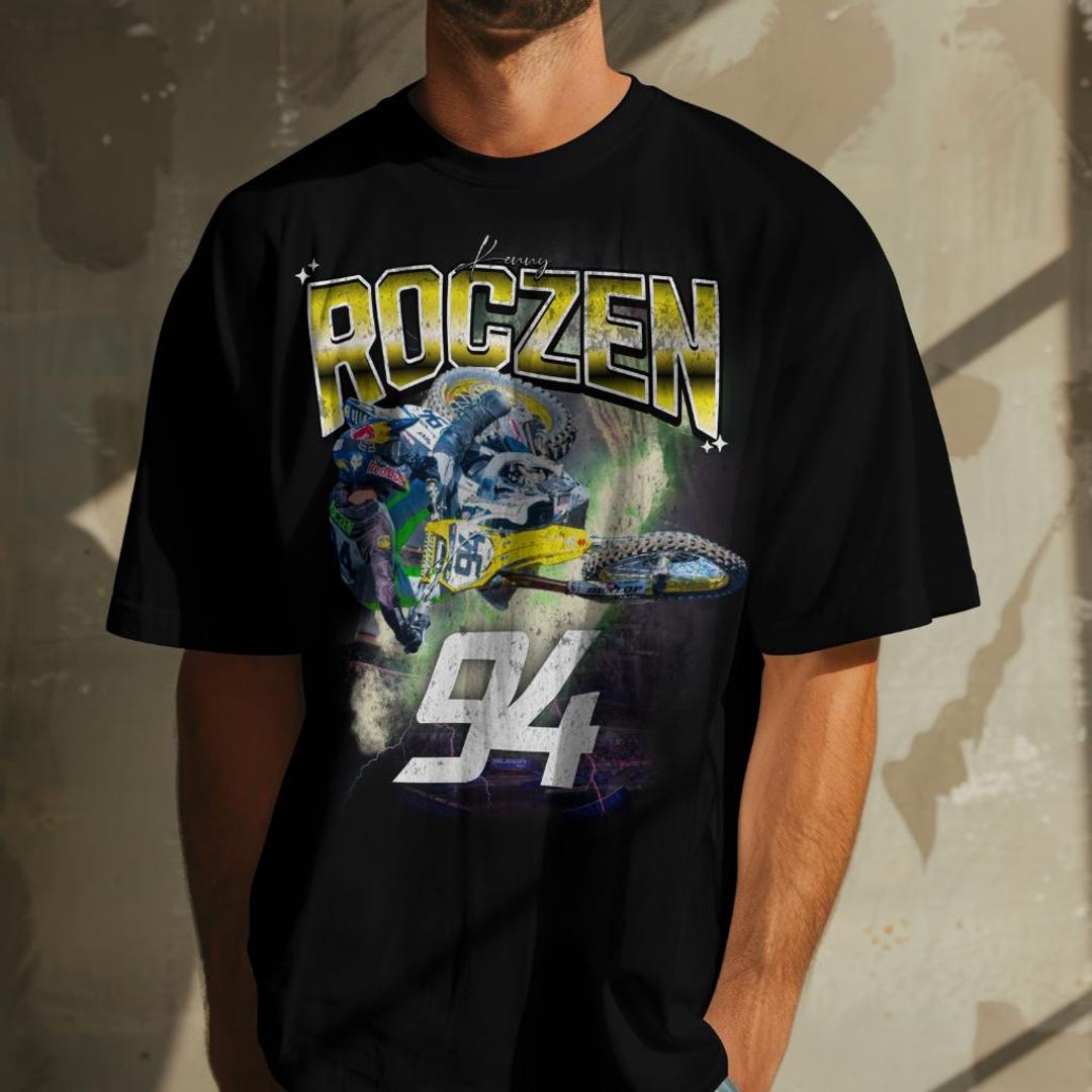 Ken Roczen Bootleg Style T-shirt Retro Motocross Graphic Tee - Etsy