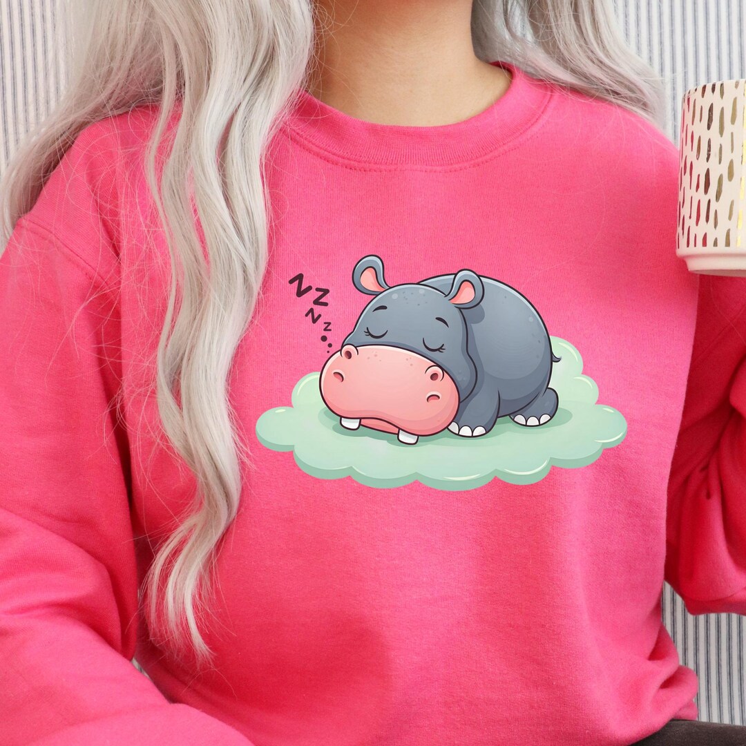 Hippo Sleeping, Hippo Svg, Hippo Png, Hippo Shirt, Animal Baby Kids ...