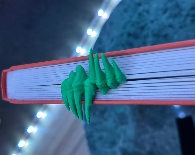 Scary Claws Bookmark - Etsy