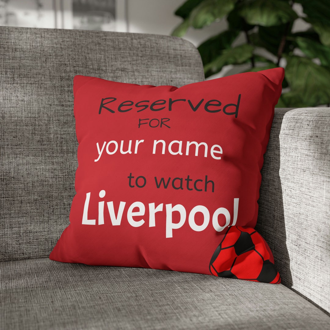 Liverpool FC Fan Pillow Cover - Etsy