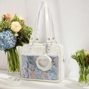 Anime Ita Bag, Pin Display Bag, Crossbody Ita Bag, Ita Bag With Clear ...