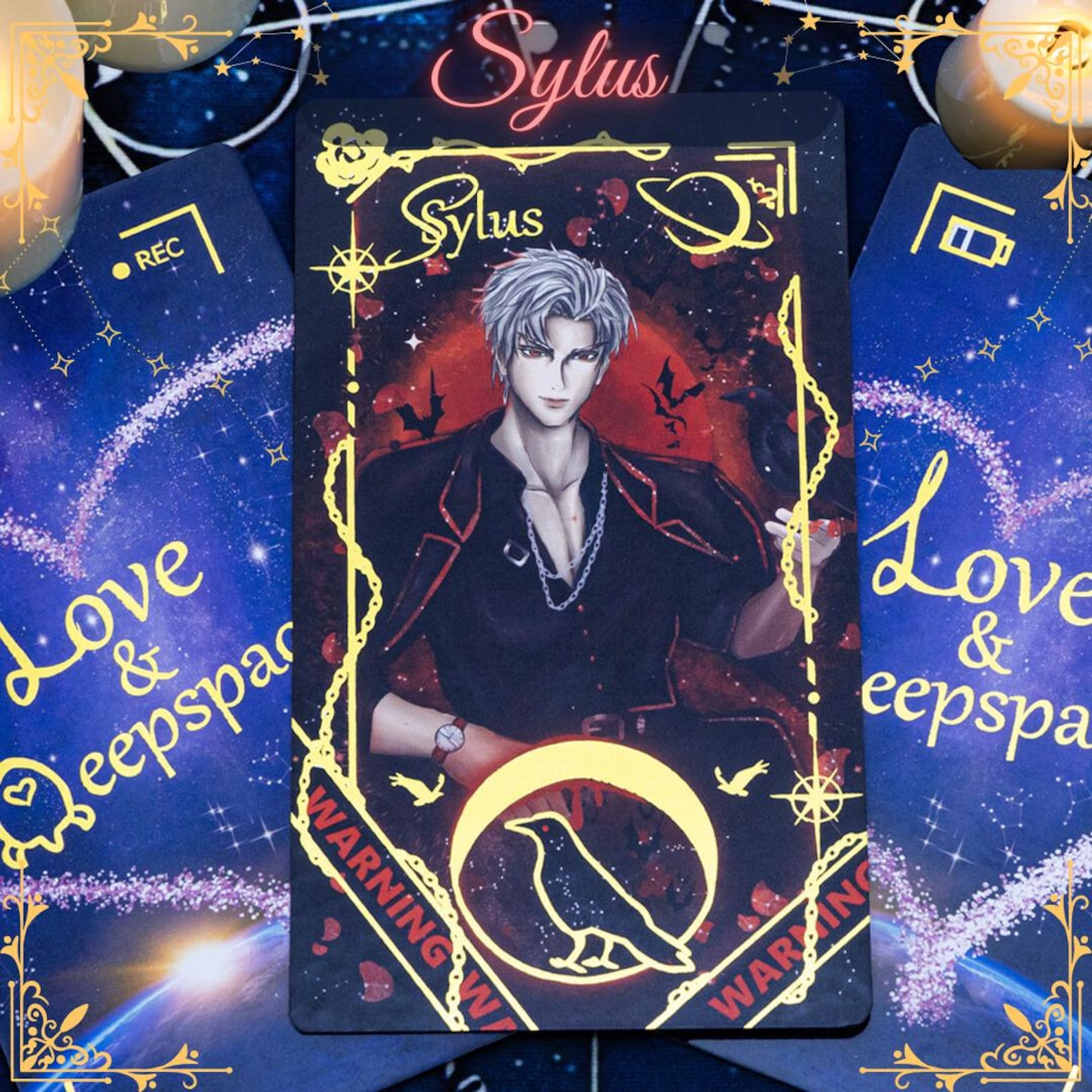 Love and Deepspace Tarot Cards Sylus Zayne Rafayel Xavier Caleb ...