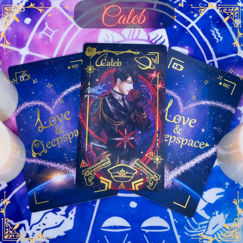 Love and Deepspace Tarot Cards Sylus Zayne Rafayel Xavier Caleb ...