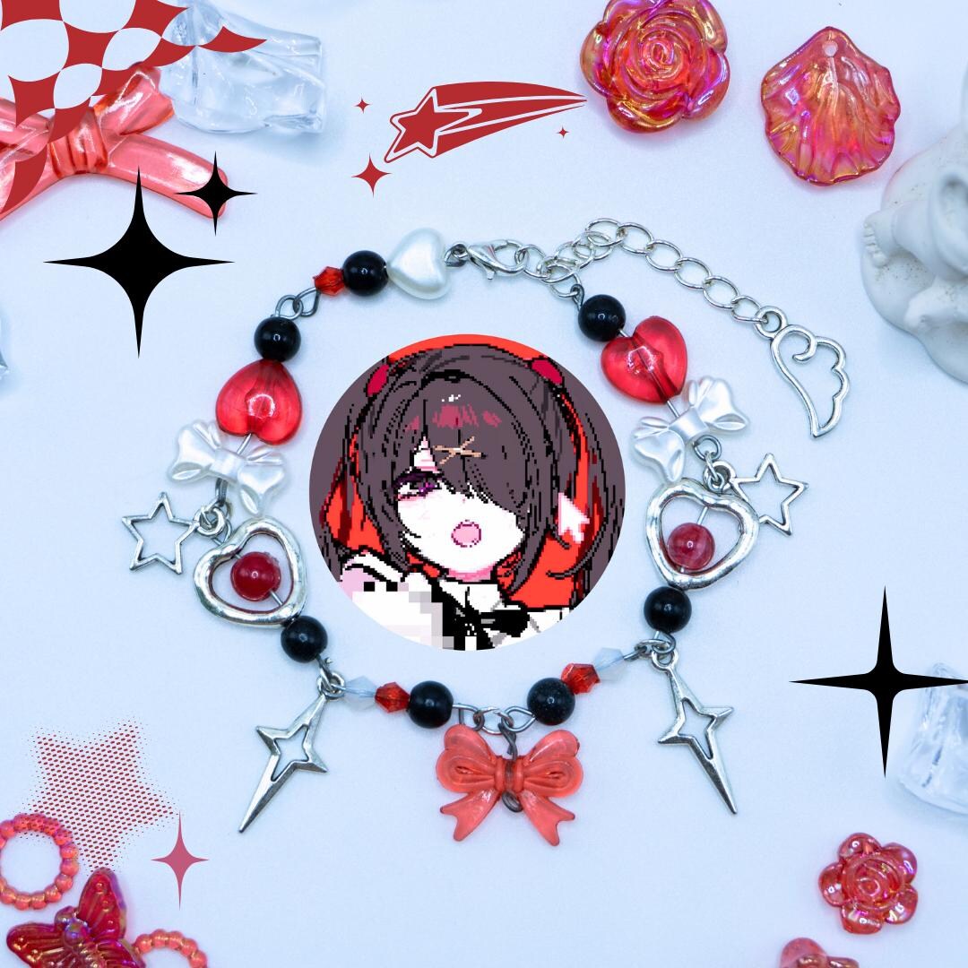 K Angel Ame Bracelet, Needy Streamer Overload Anime Beaded Charm ...