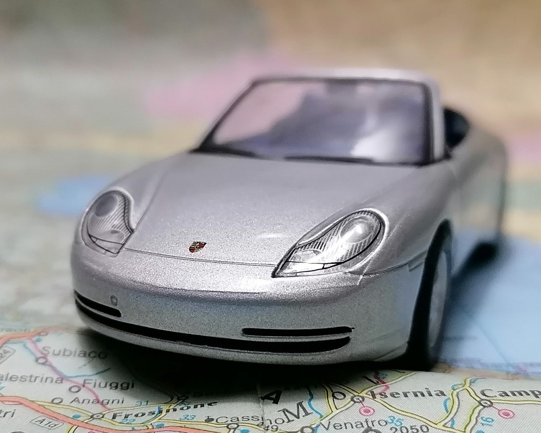 PORSCHE 911 Carrera Cabrio 1998 Diecast Model in 1/43 Scale Without ...