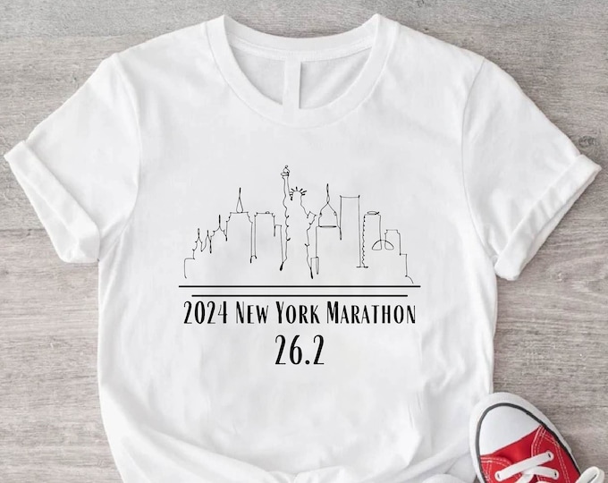 Personalized New York Marathon T-shirt, in My Runner Era Shirt, New ...