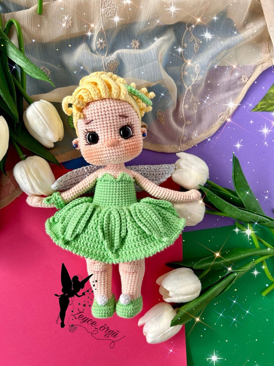 Tinkerbell Pattern Doll - Etsy