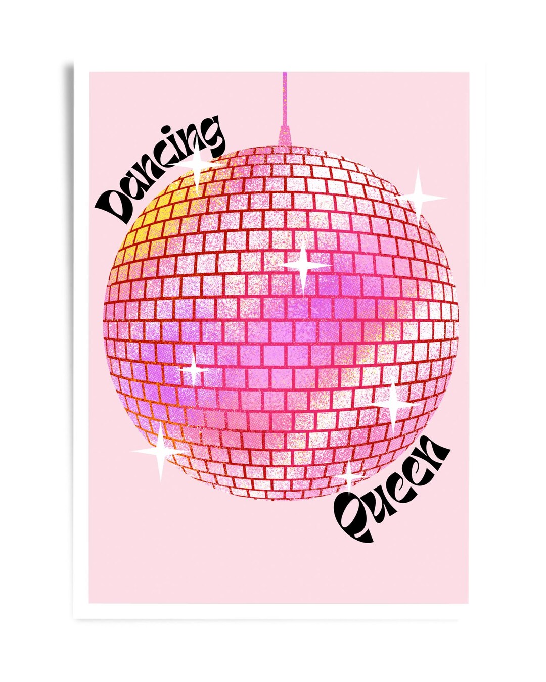 Dancing Queen ABBA Print - Etsy