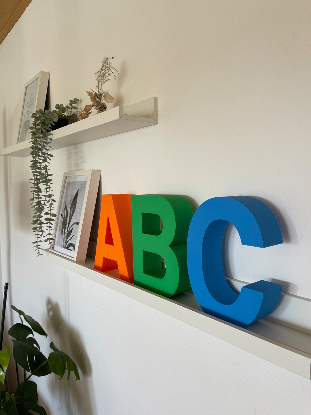 Freestanding Letters/words - 5 Cm Thick / Personalizable / Decoration ...