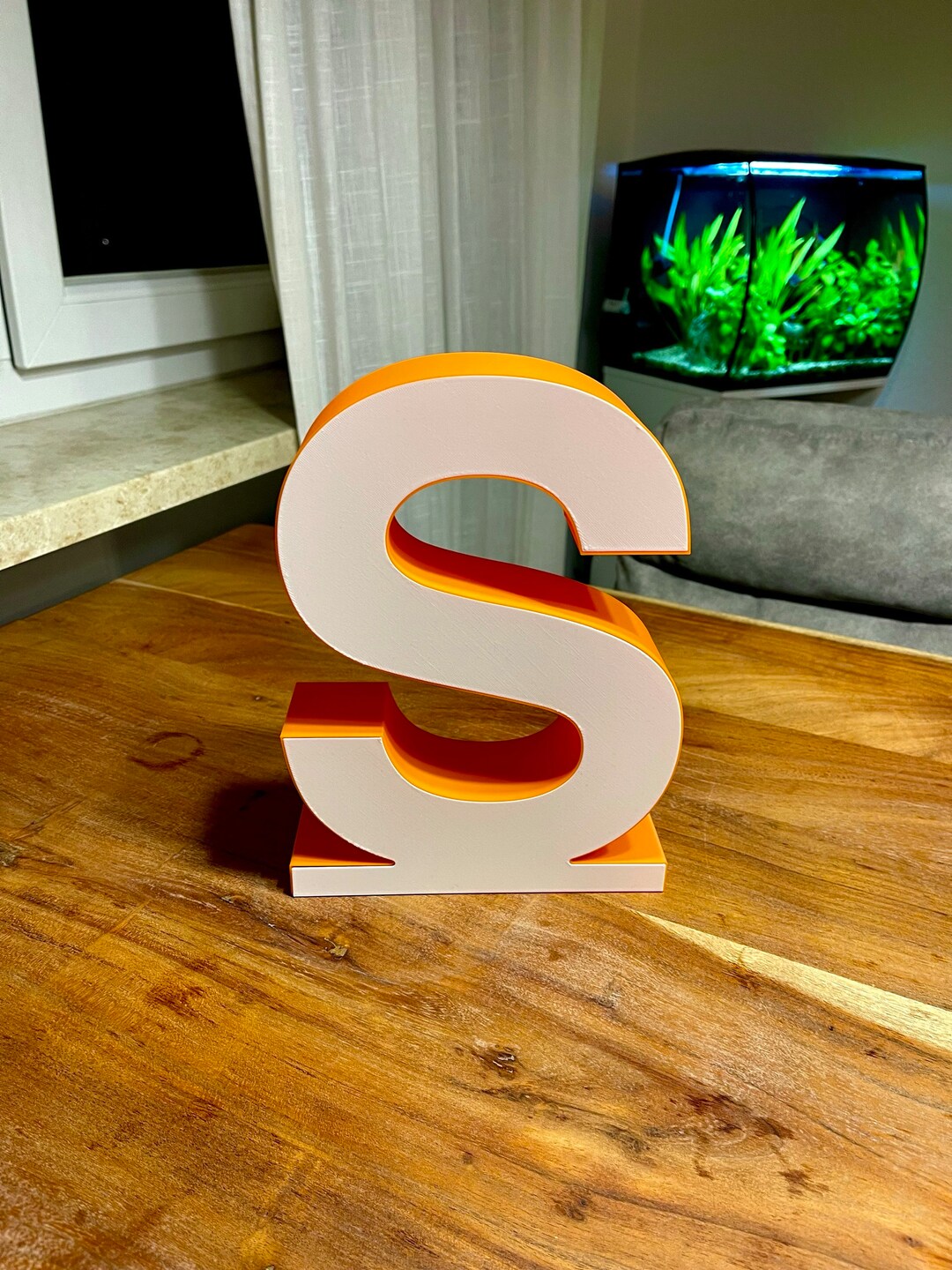 Personalized 3D Letters With Color Accent Individual Decoration for ...