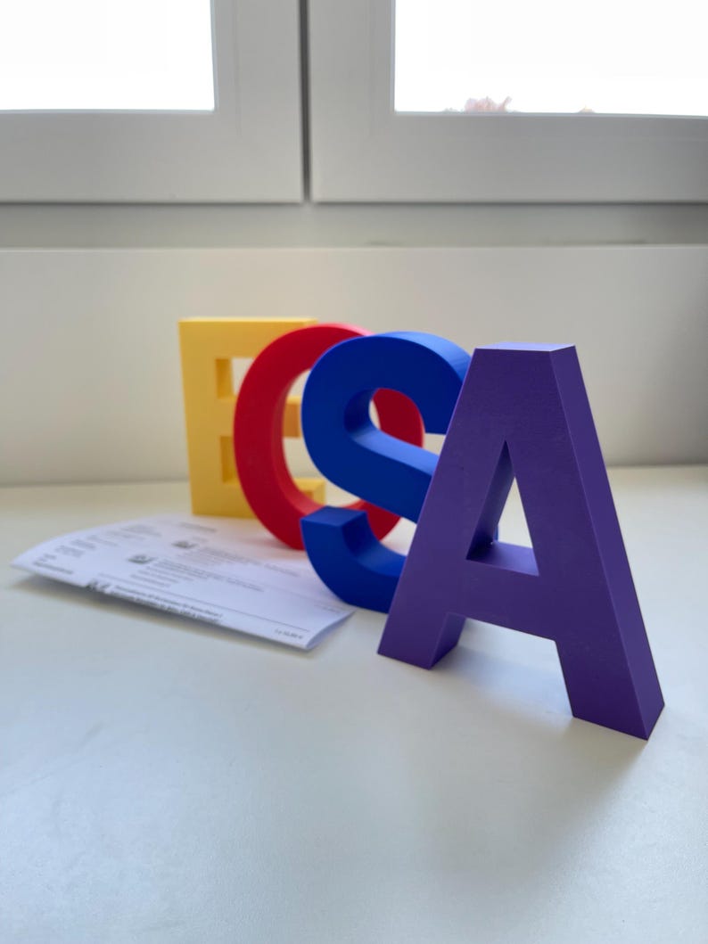 Personalized 3D Letters for Home Decor | Custom Wall Decor for Office ...