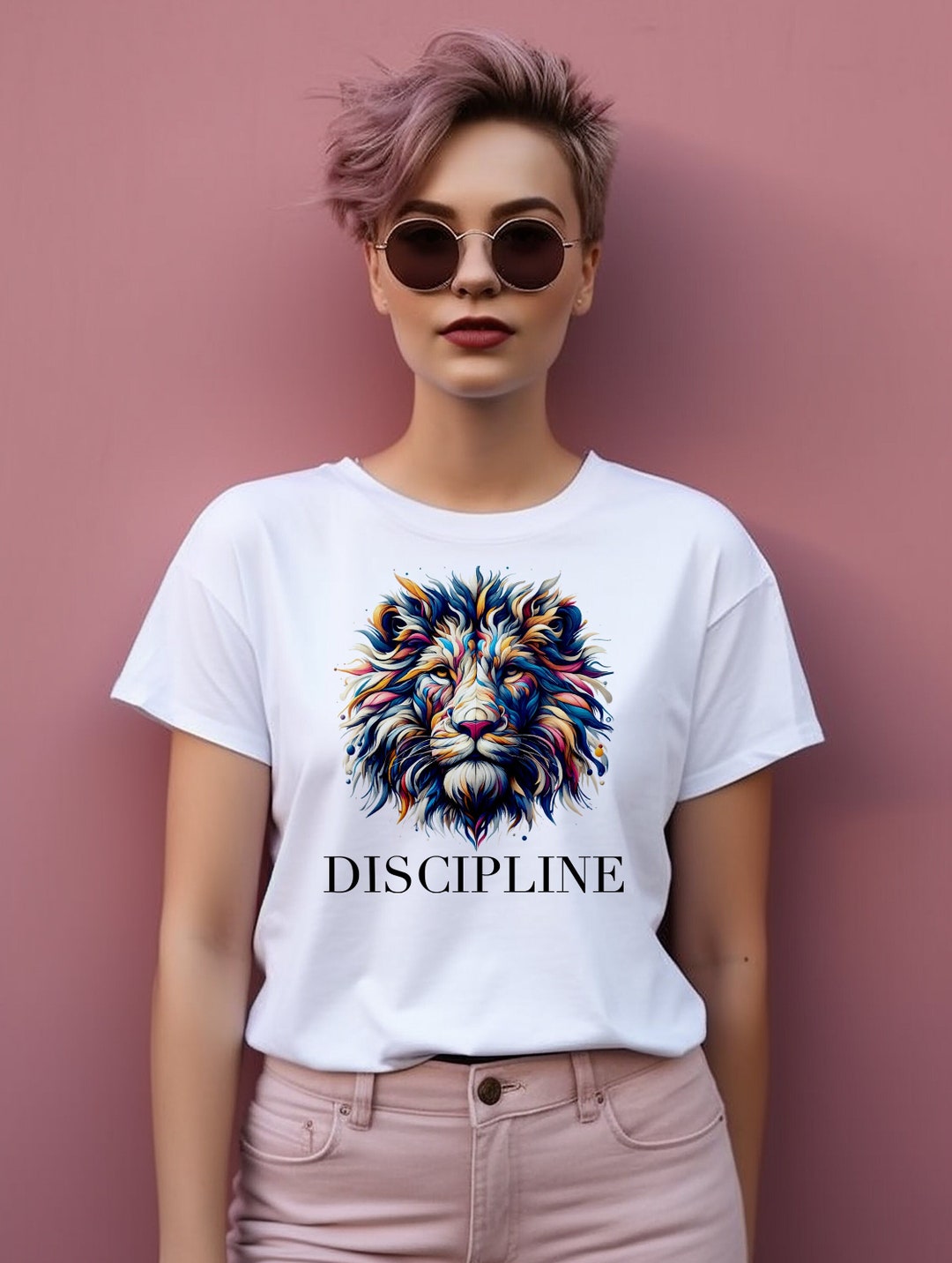 Lion's Discipline Png, Tshirt Designs Urbanwear, Streetwear T-shirt ...