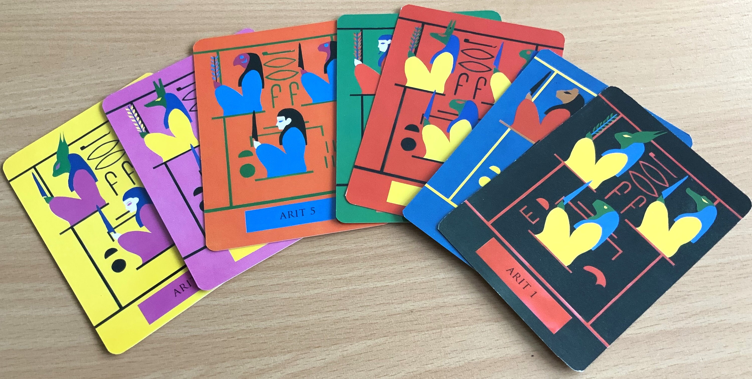 The Ancient Egyptian Oracle the Cards of Ra-maat by Norman Plaskett 72 ...