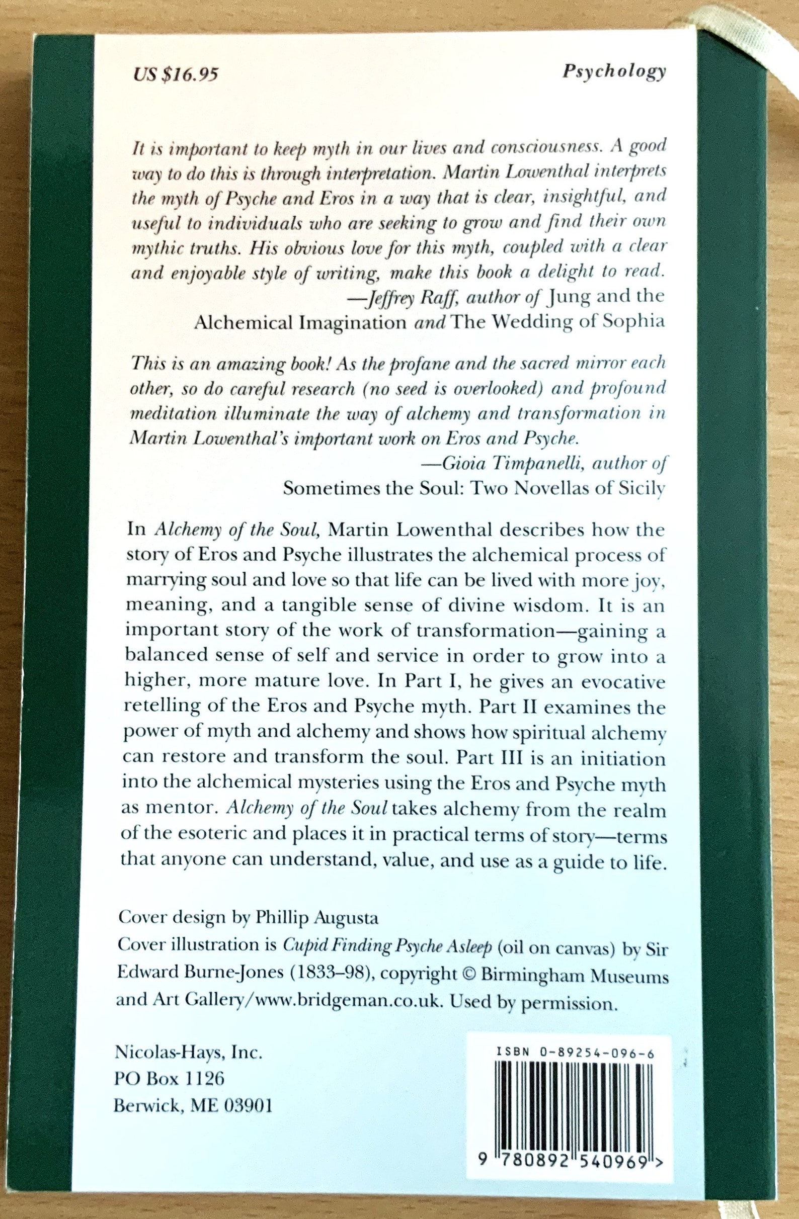 Alchemy of the Soul: the Eros and Psyche Myth as a Guide to ...
