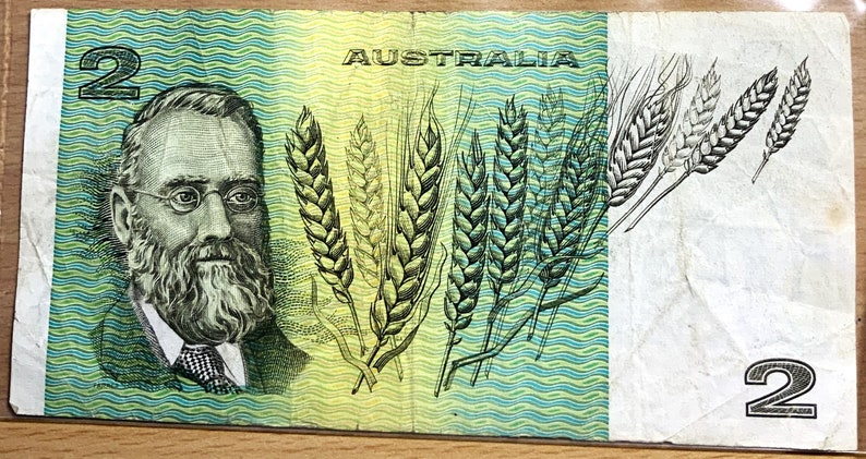 Australia Two Dollar Australia Paper Notes johnston/fraser in Excellent ...
