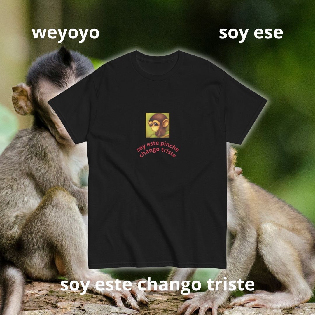 Sad Monkey Meme T-shirt - Etsy