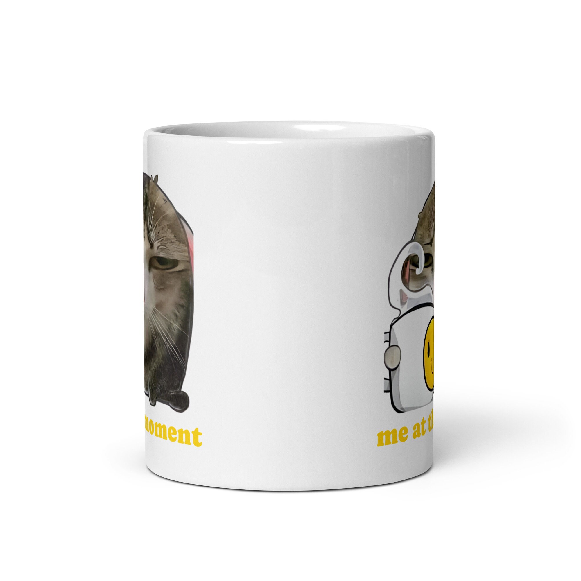 Me at This Moment: Kitten Meme Mug, Cat Meme Mug, Funny Cat, Sad Cat ...