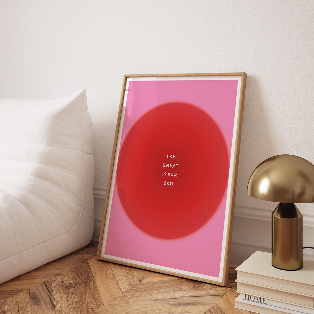 How Great is Our God Poster - Digital Download - Christian Wall Art ...