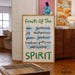 Fruits of the Spirit Poster - Instant Download - Scripture Art Print ...
