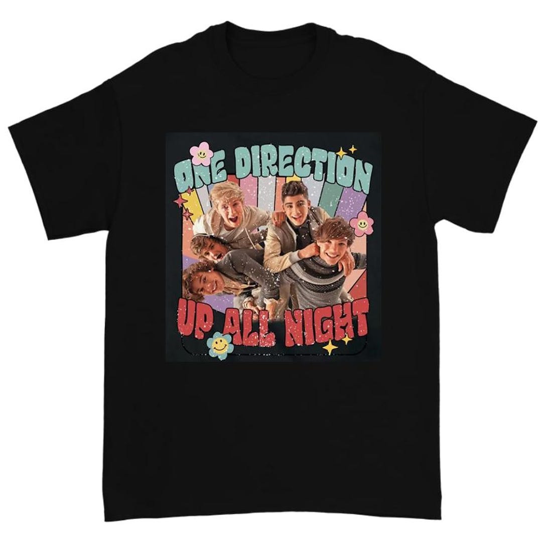 Up All Night One Direction Vintage 90s Shirt, Heavy Metal Direction T ...