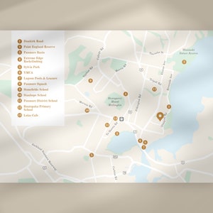 Custom Map of Any Location | Digital Map Design | Printable - Etsy