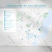 Custom Map of Any Location | Digital Map Design | Printable - Etsy
