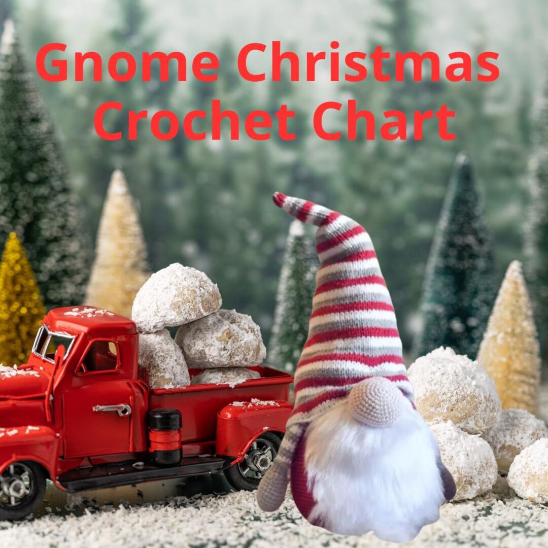 Charming Gnome Crochet PDF Pattern Chart Complete Amigurumi Guide to ...