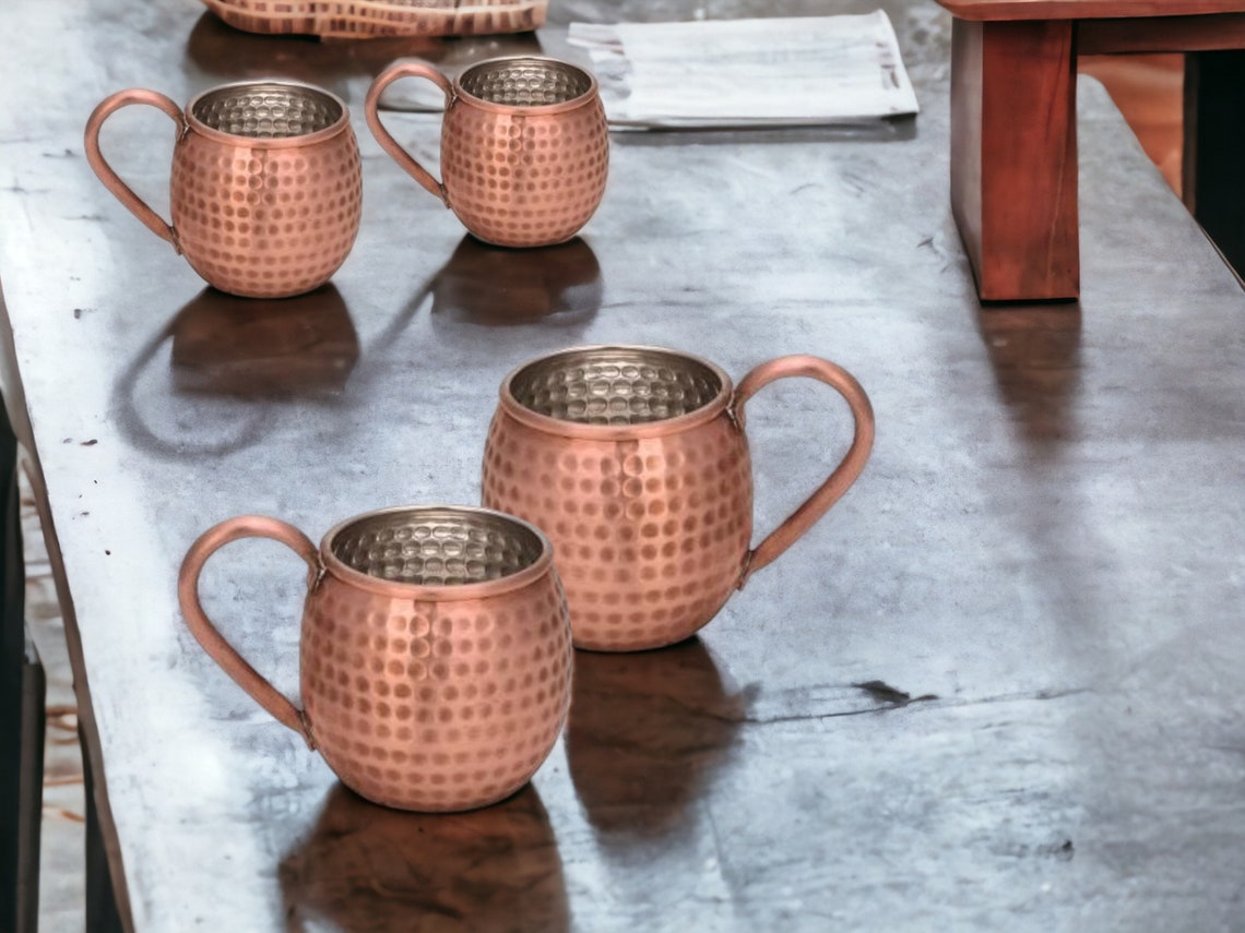Handmade Copper Handled Beer Mug, Handmade Copper Beer Stein, Moscow ...