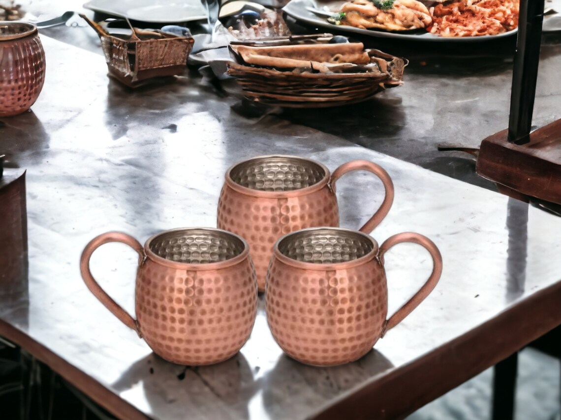 Handmade Copper Handled Beer Mug, Handmade Copper Beer Stein, Moscow ...