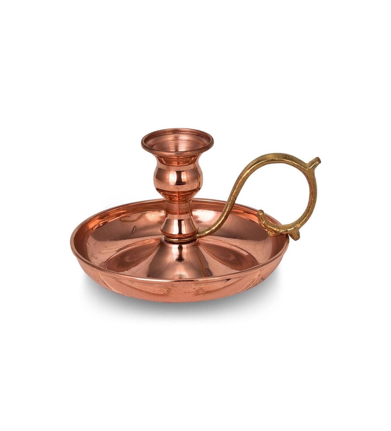 Handcrafted Copper Candle Holder , Handmade Vintage Candle Holder ...
