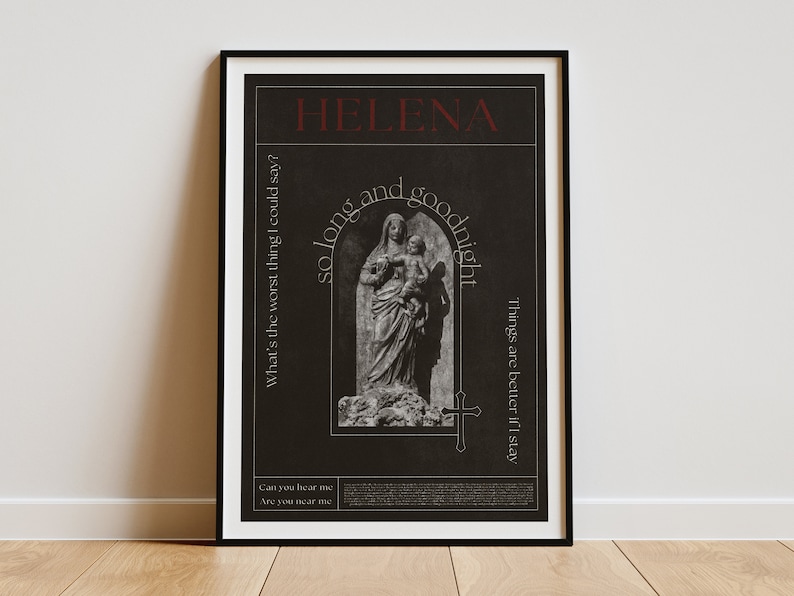 My Chemical Romance, Helena Poster Print - Etsy