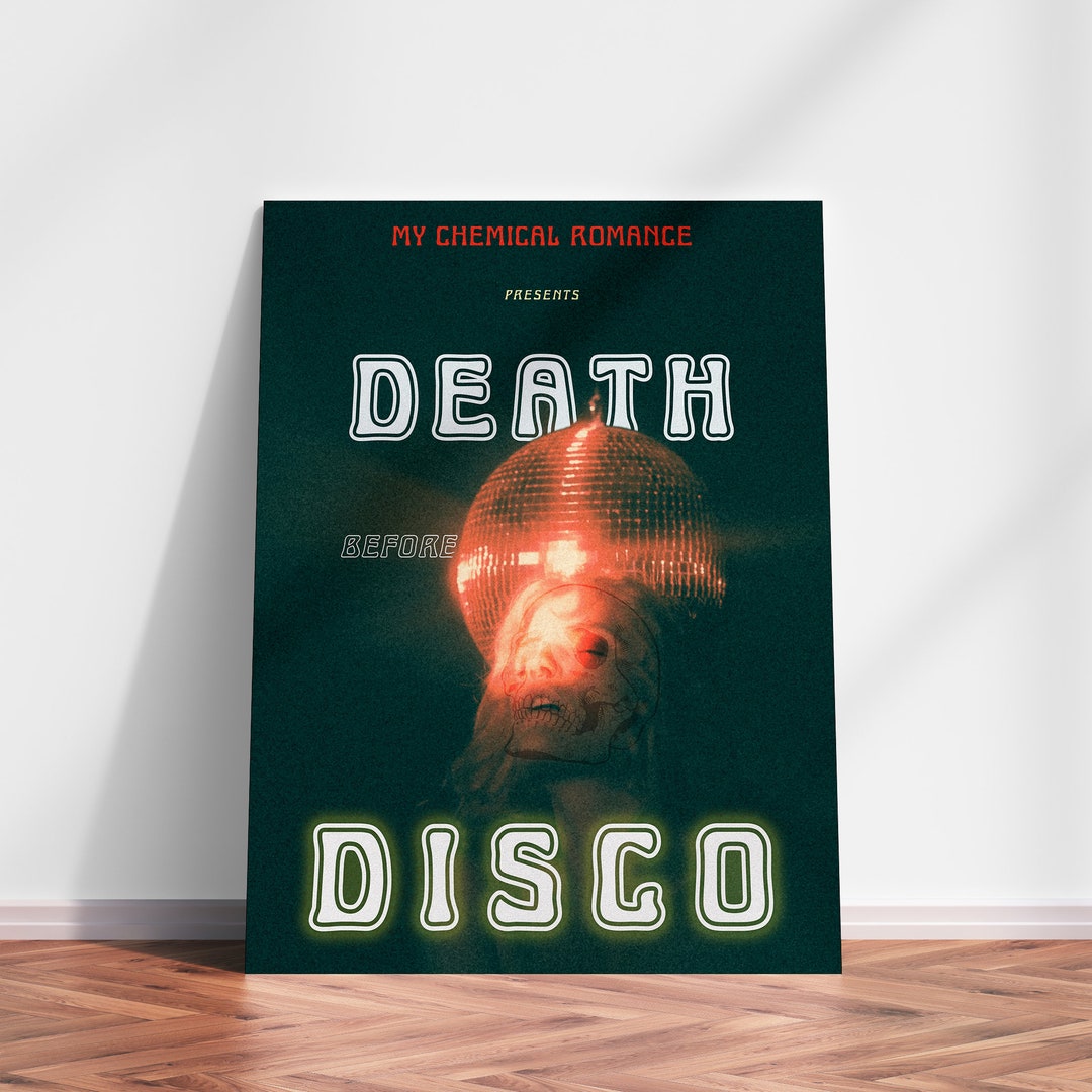 My Chemical Romance Inspired Death Before Disco Party Poison Premium ...