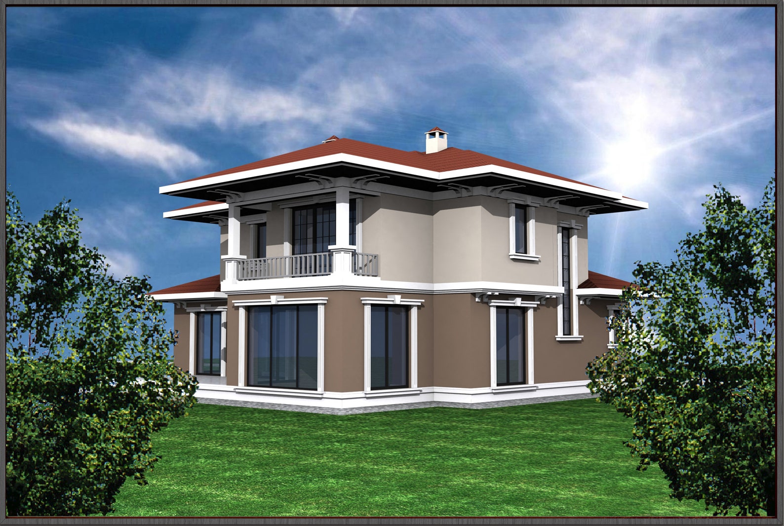 Custom Detailed 3D Floor Plan, Architectural Furniture Layout Plan ...