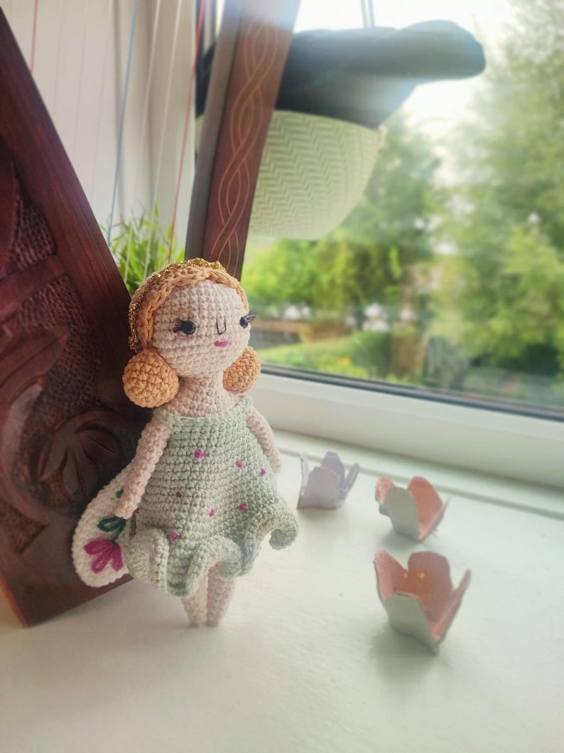 Flora the Fairy Princess Doll Crochet Pattern. Instant PDF Download ...