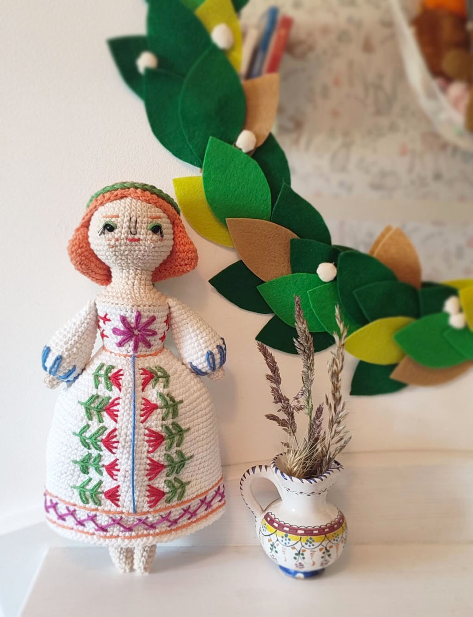 Freya Doll Crochet Pattern. Instant PDF Download. Cute Doll Amigurumi ...