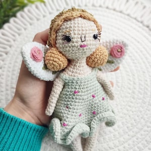 Flora the Fairy Princess Doll Crochet Pattern. Instant PDF Download ...