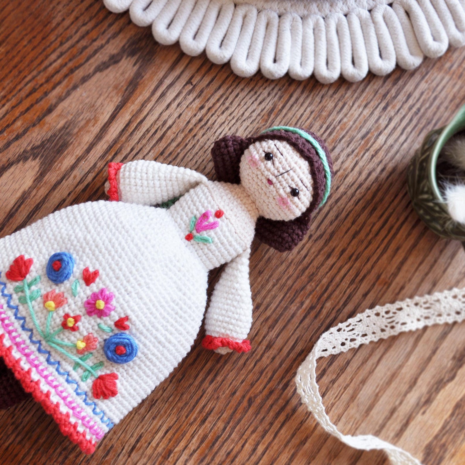 Freya Doll Crochet Pattern. Instant PDF Download. Cute Doll Amigurumi ...