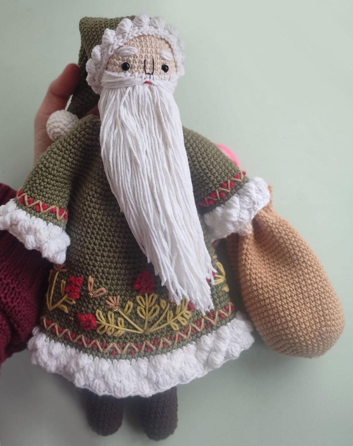 Santa Clause Crochet Pattern. Instant PDF Download. Cute Vintage ...