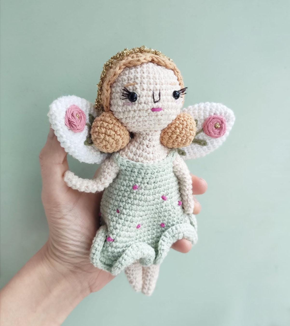 Flora the Fairy Princess Doll Crochet Pattern. Instant PDF Download ...