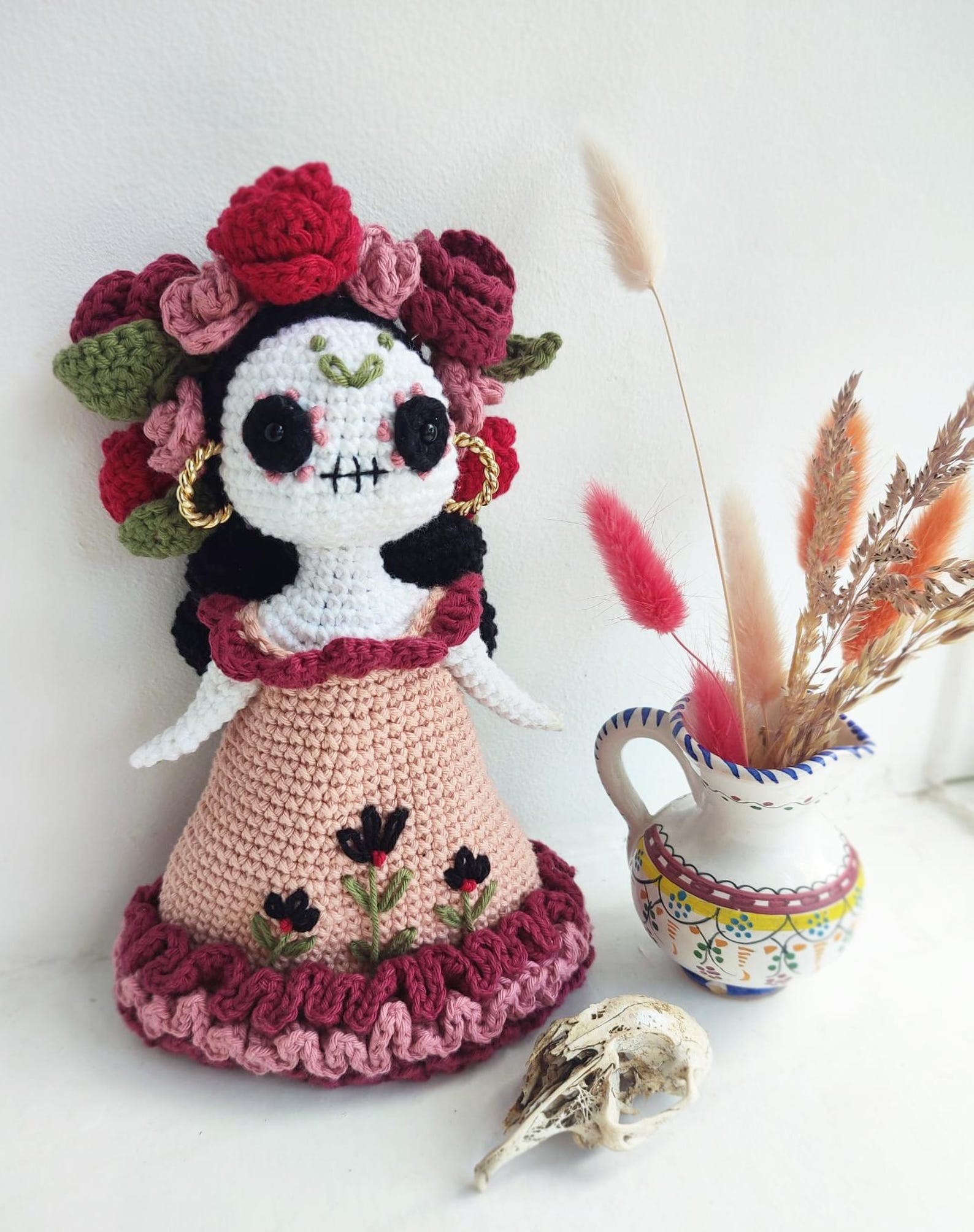 Little Catrina Doll Crochet Pattern. Instant PDF Download. Cute Sugar ...