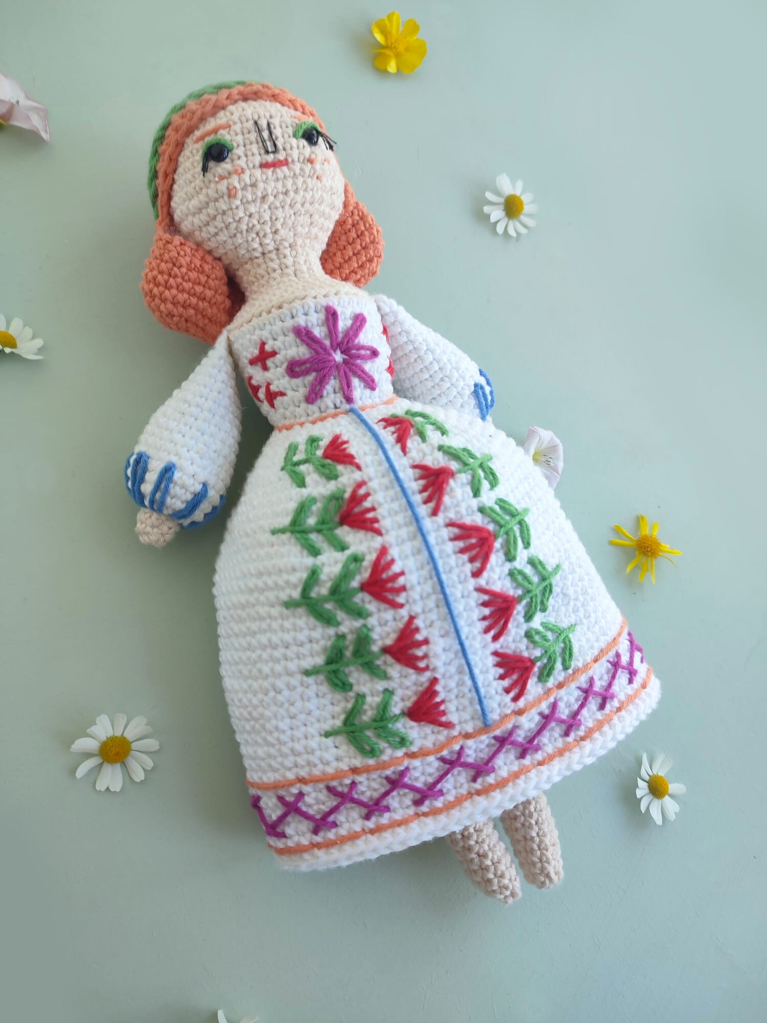 Freya Doll Crochet Pattern. Instant PDF Download. Cute Doll Amigurumi ...