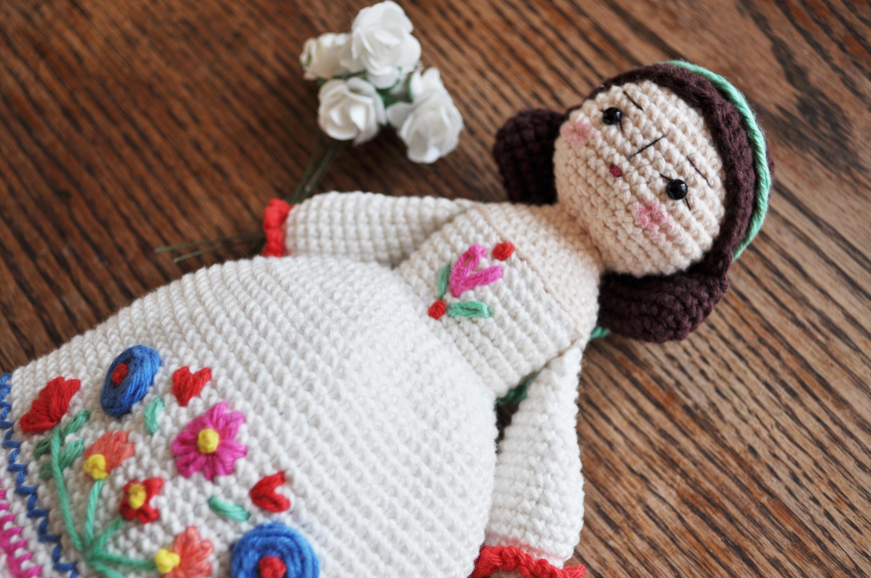 Freya Doll Crochet Pattern. Instant PDF Download. Cute Doll Amigurumi ...