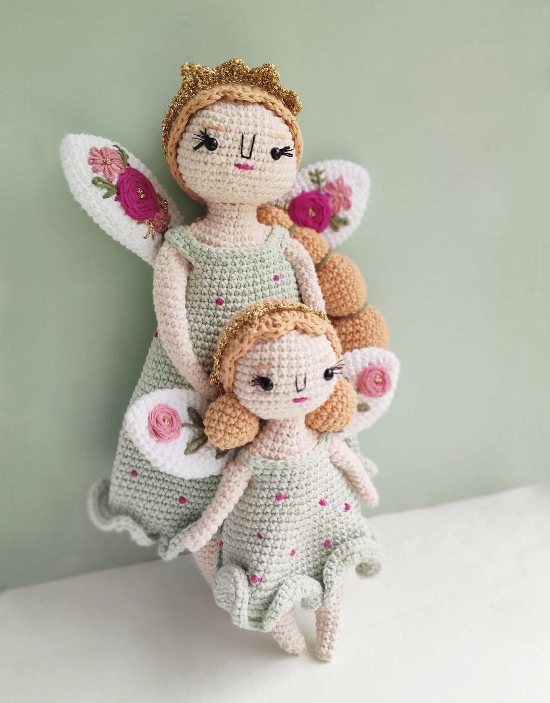 Flora the Fairy Princess Doll Crochet Pattern. Instant PDF Download ...