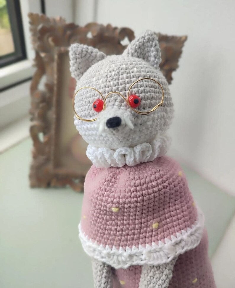Little Red Riding Hood and Grandma Wolf. Instant PDF Download. Cute ...