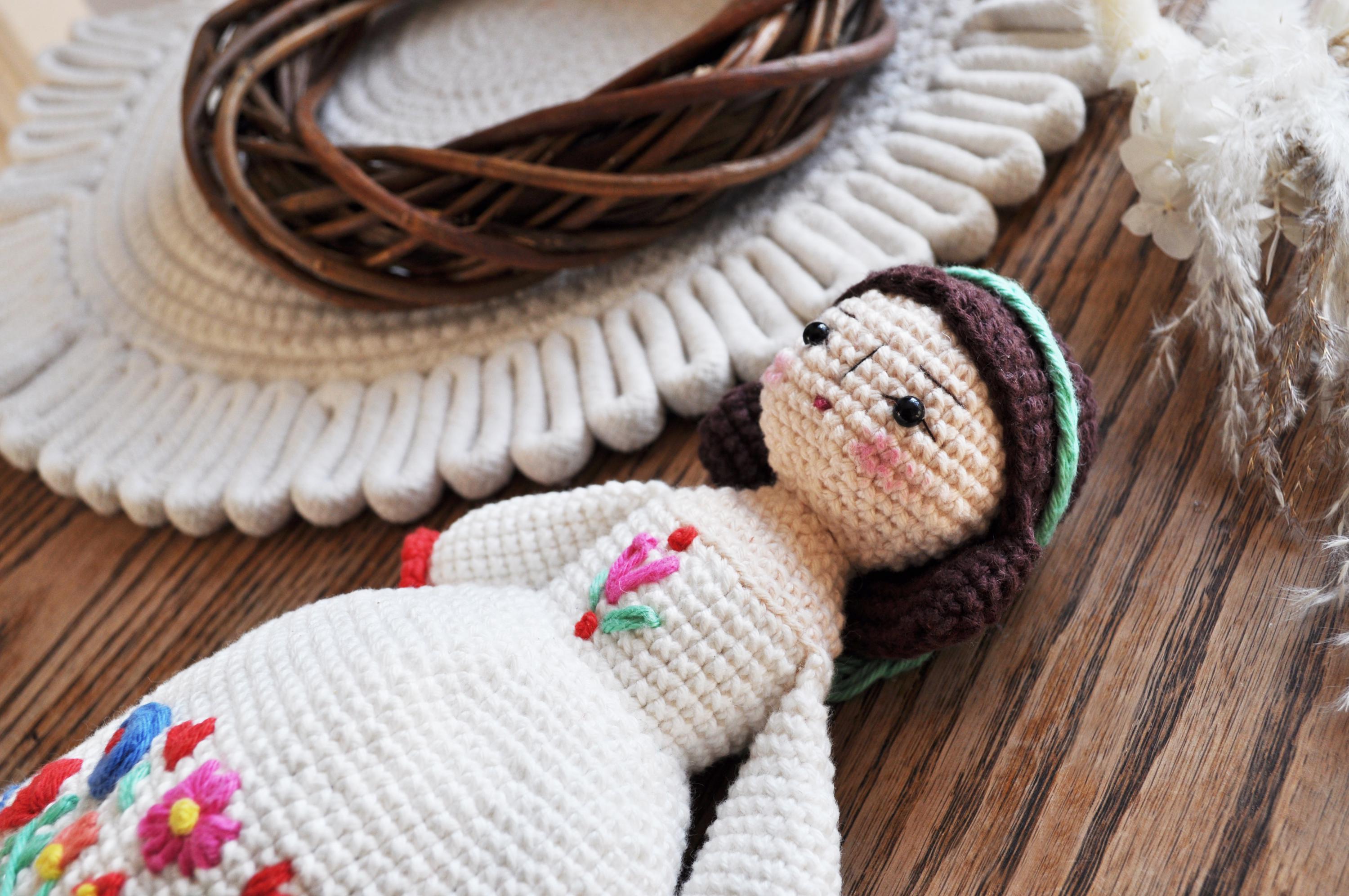 Freya Doll Crochet Pattern. Instant PDF Download. Cute Doll Amigurumi ...