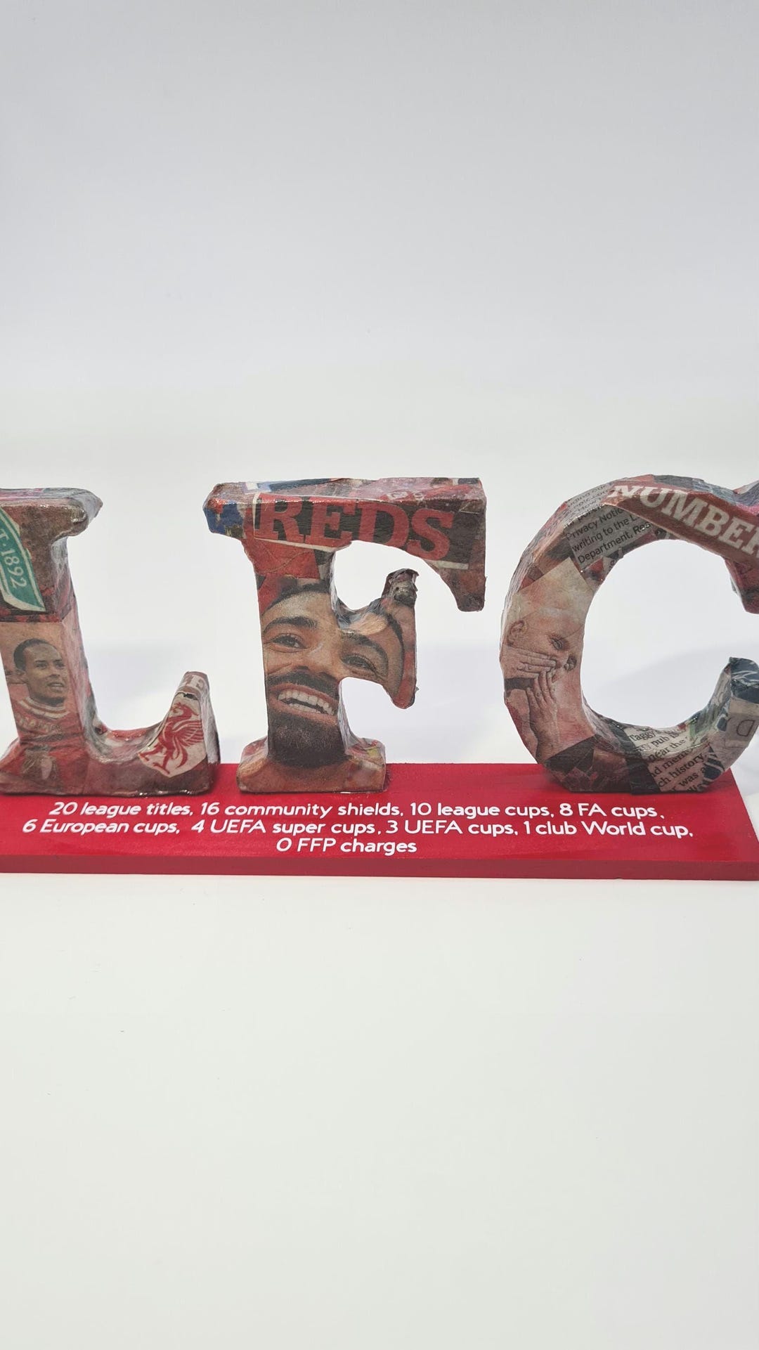 LFC Personalised Sign - Premier League Champion Sign - Perfect Gift for ...