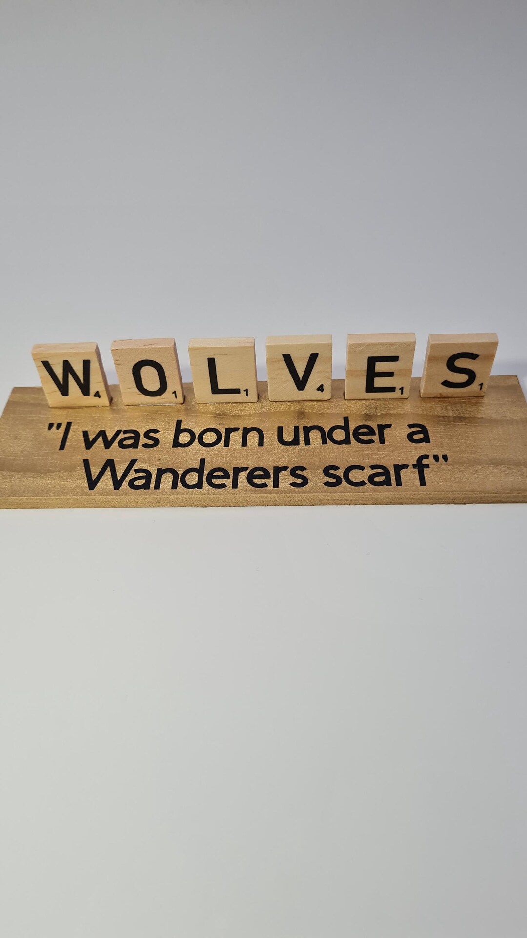 Personalised Wolverhampton Wanderers FC Desk Sign - Wolves Birthday ...