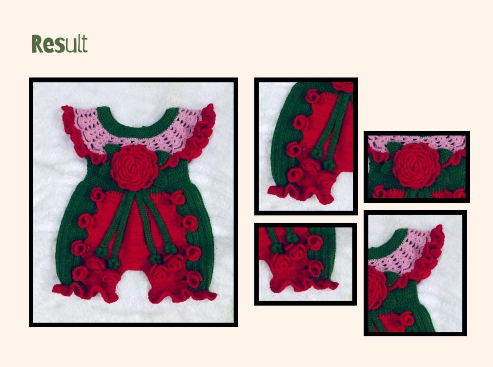 Rosie Jumpsuit Crochet Pattern - Elegant Baby Outfit in English, French ...
