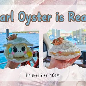 Pearl Oyster Crochet Pattern – Adorable Ocean Amigurumi in English ...